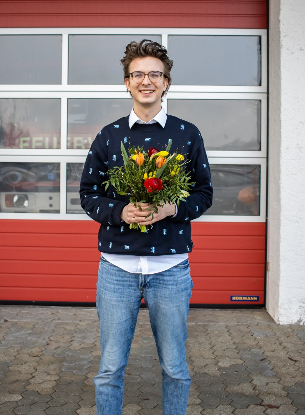 Leon Eckert ist der grüne Direktkandidat im Wahlkreis Freising ...